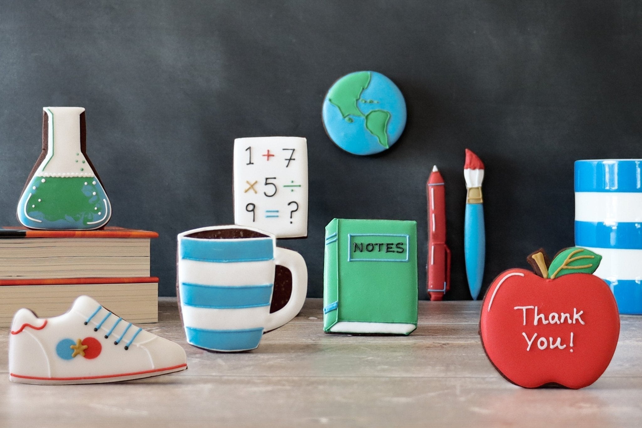 Personalised Teacher Gifts: Seasonal Biscuiteers Ideas