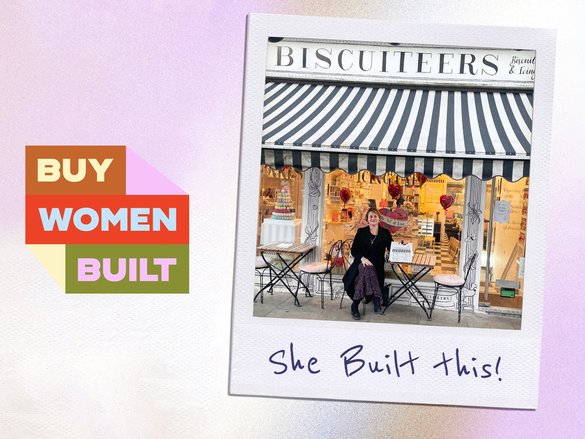 Support Female Entrepreneurs: Biscuiteers Joins Buy Women Built