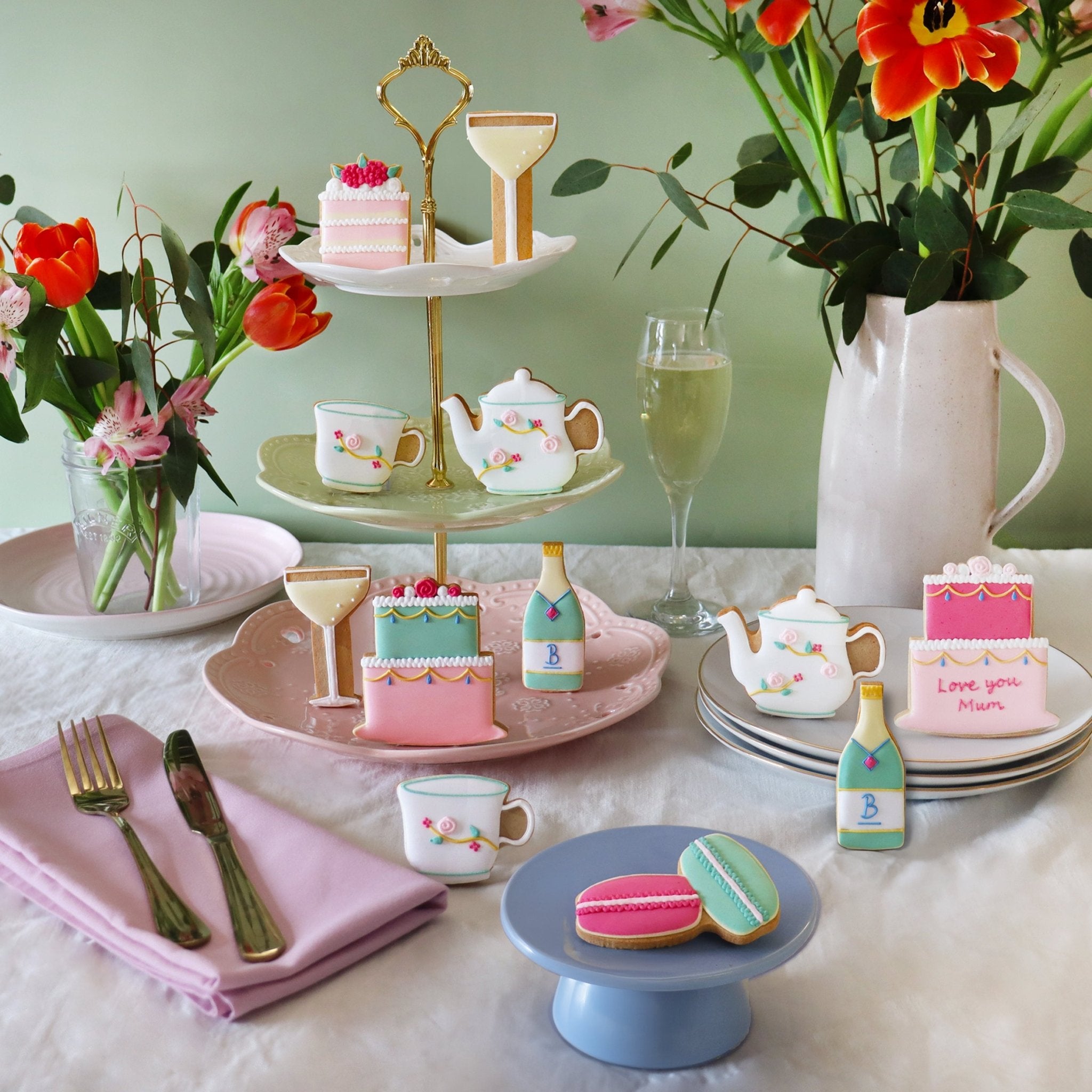 Plan the Perfect Mother's Day Afternoon Tea with Biscuiteers