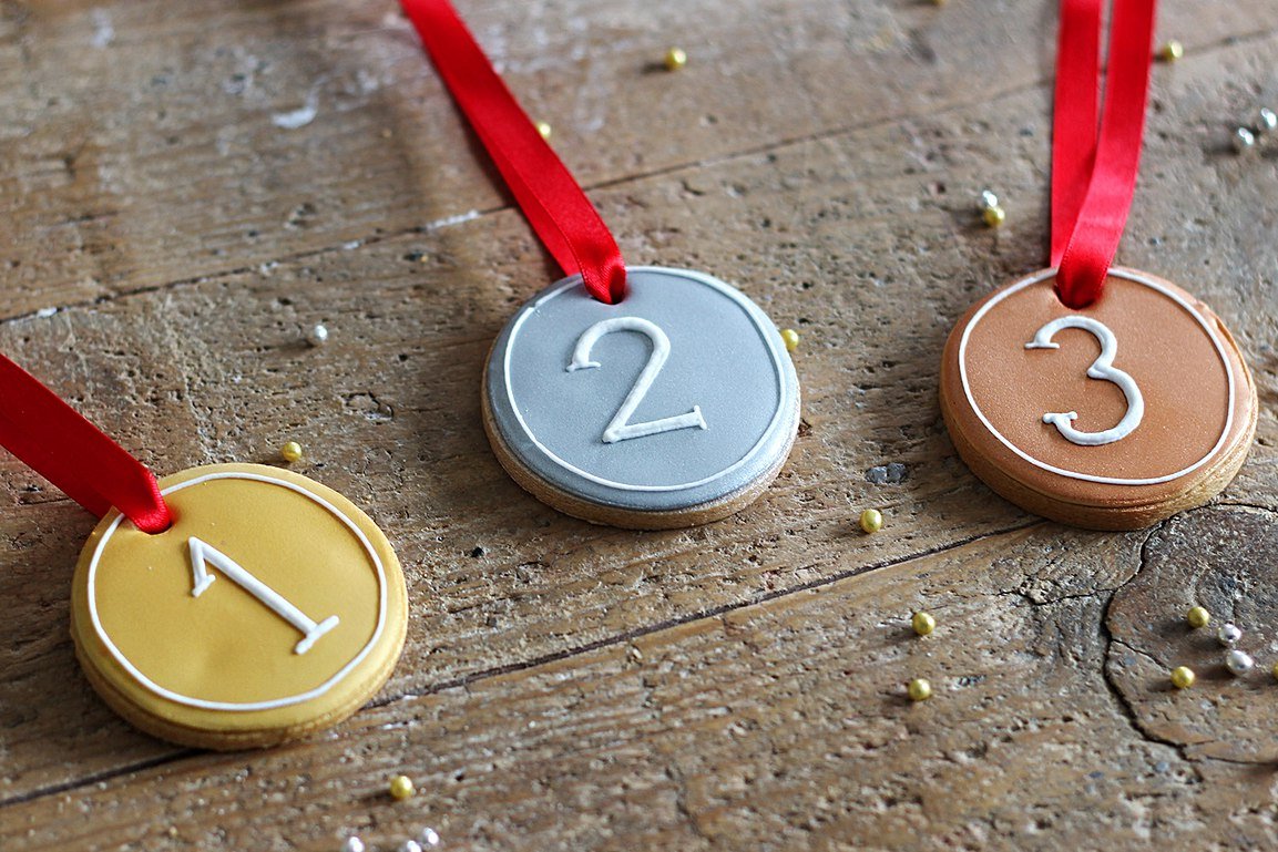Olympic Party Biscuits: Personalised Gifts by Biscuiteers