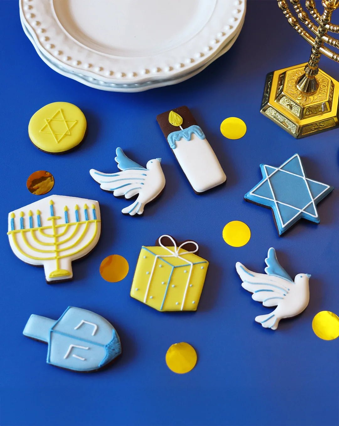 Jewish Celebration Biscuits | Hanukkah & More | Biscuiteers