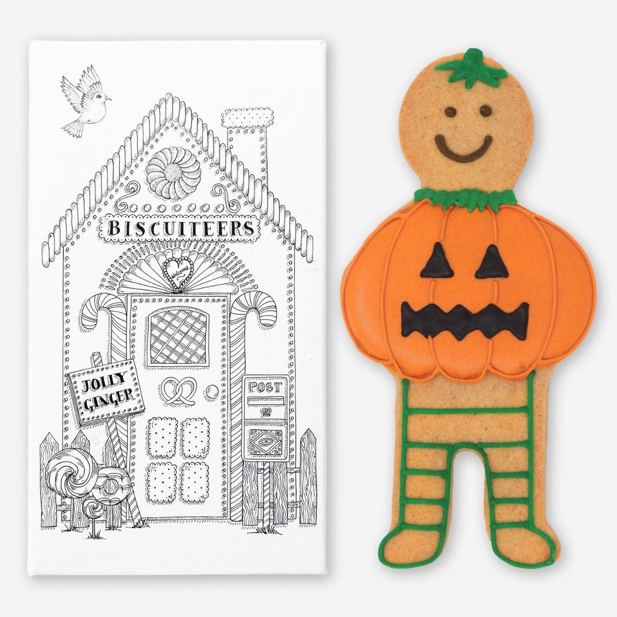 Pumpkin Jolly Ginger | Jolly Ginger | Biscuiteers