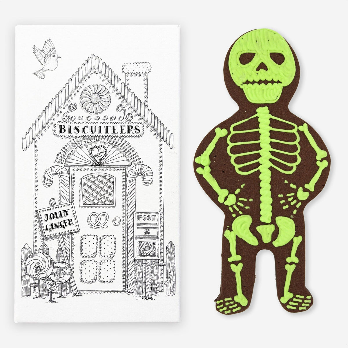 Skeleton Jolly Ginger | Jolly Ginger | Biscuiteers