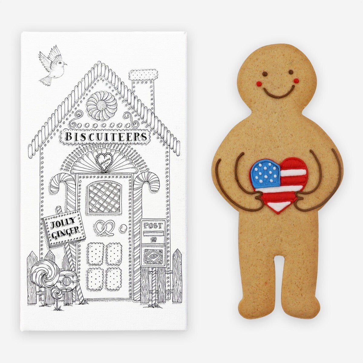 Usa Jolly Ginger | Letterbox biscuits | Biscuiteers