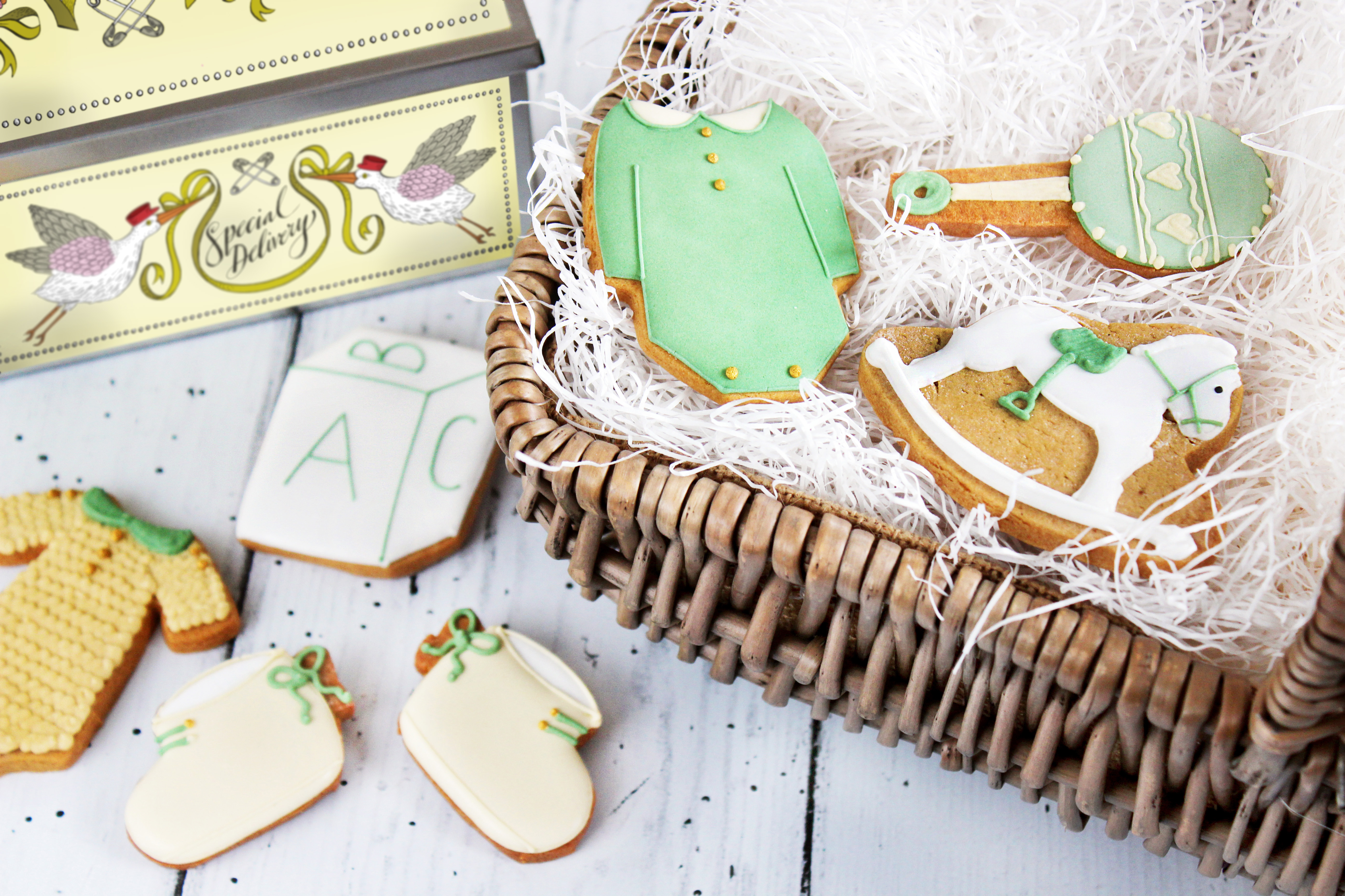 Baby shower biscuits store