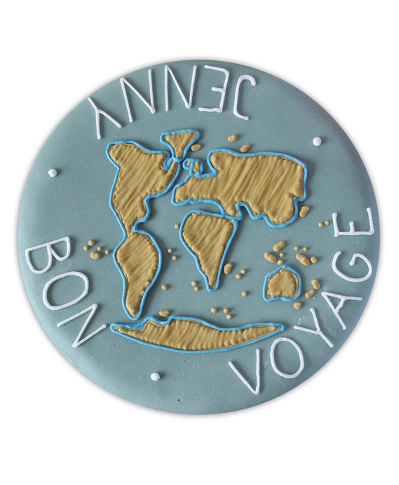 Personalised World Traveller Cake Personalised World Traveller Cake